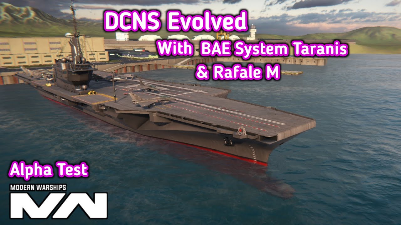 DCNS Evolved With Rafale & BAE System Taranis M | Modern Warships - YouTube