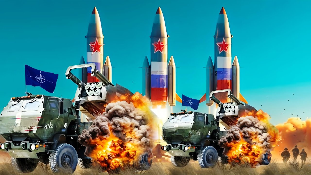 Russian Forces Guided Missile Attack; Directly Hits NATO Himars Missile ...
