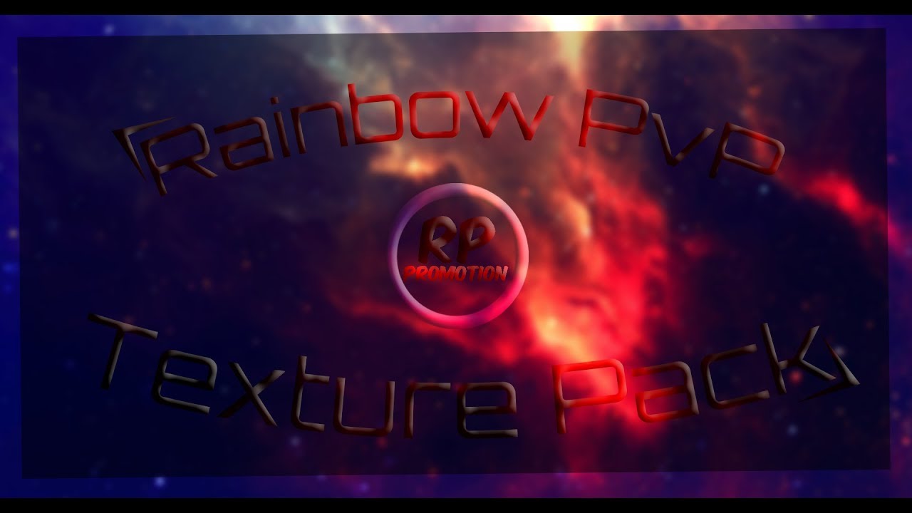 Minecraft ResourcePack | Rainbow PvP Texture Pack Animated | #014 - YouTube