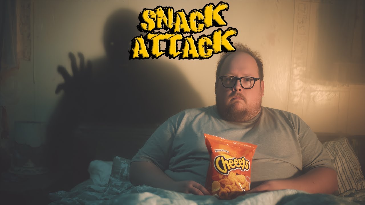 Snack Attack! Thermal Cam Reveals Entity Snatching Dad's Lunch #thermal ...