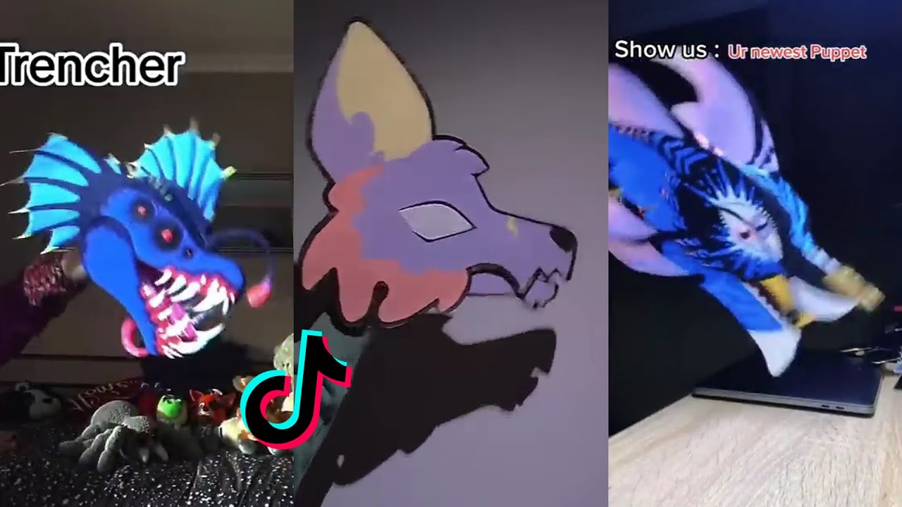 Dragon Puppet Crafts | Paper Dragon TikTok Compilation #103 - YouTube