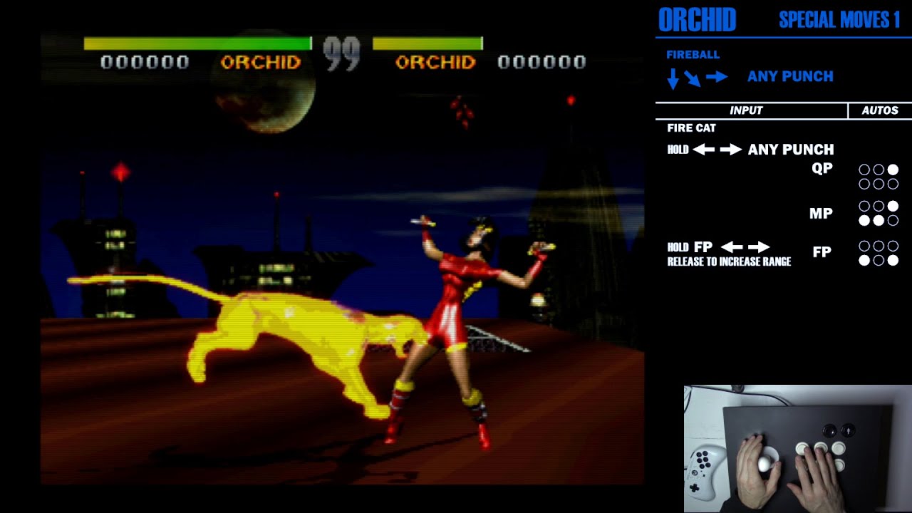 KILLER INSTINCT (1994) : ORCHID TUTORIAL (Move List) - YouTube