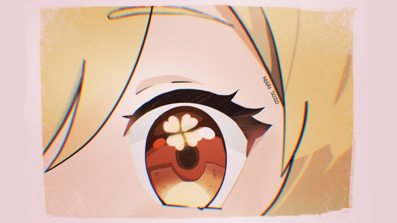 Draw Anime Eyes Klee Genshin Impact - YouTube