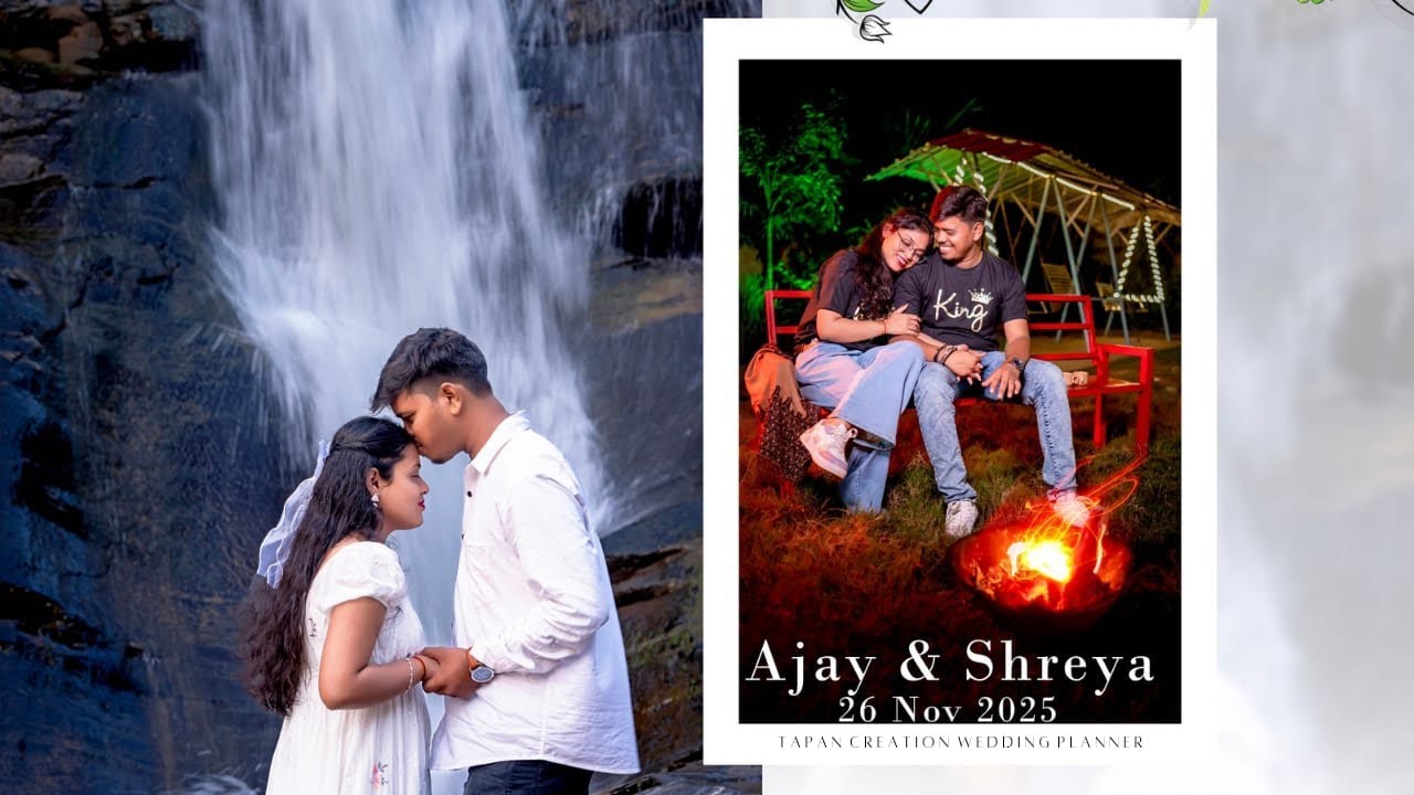 Pre Wedding Shoot 2025 | Ajodhya Hill | Ajay & Shreya | Tapan Creation ...