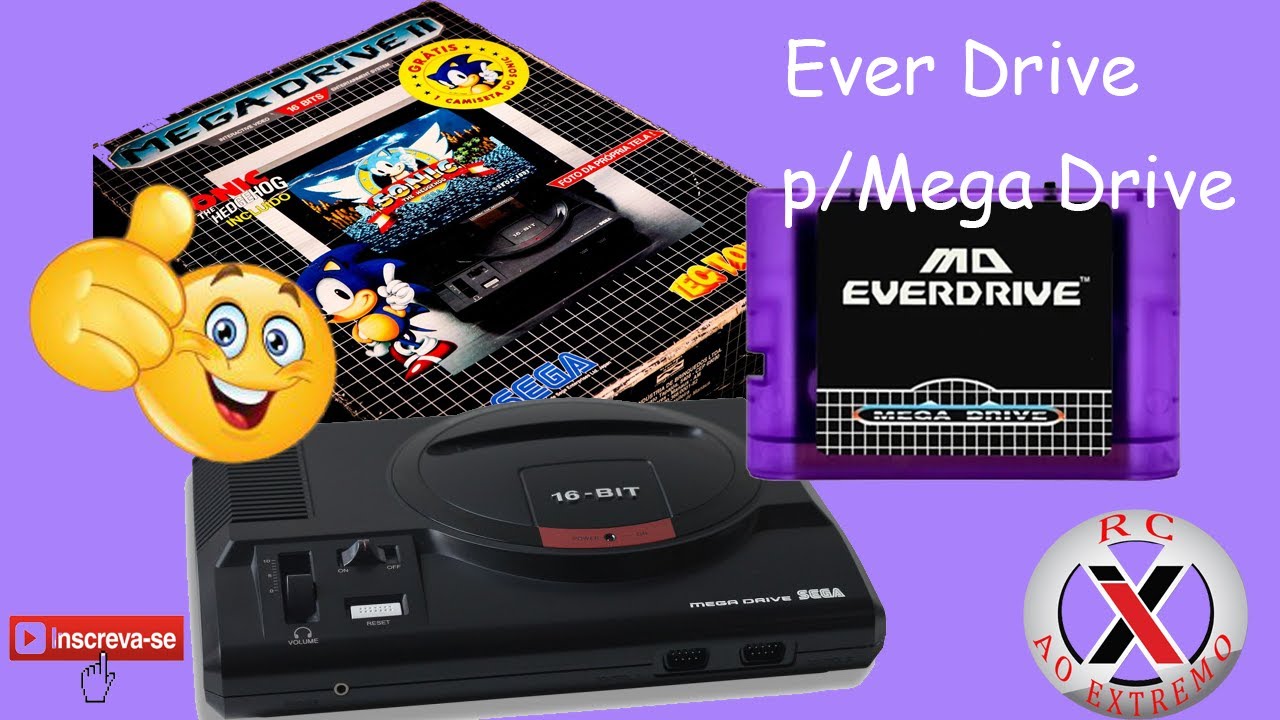 Ever Drive Para Mega Drive - ByRcAoExtremo - YouTube