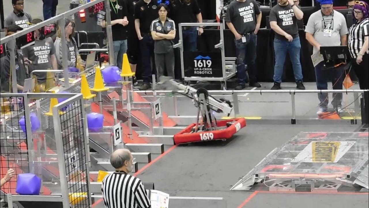 FRC 2023 Oklahoma Regional Playoff Match 1 follow 1619 - YouTube