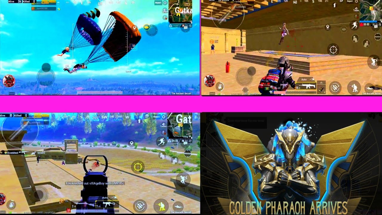 😤 Survival Challenge From Ancient Temple in PUBG Mobile || PUBG Mobile ...