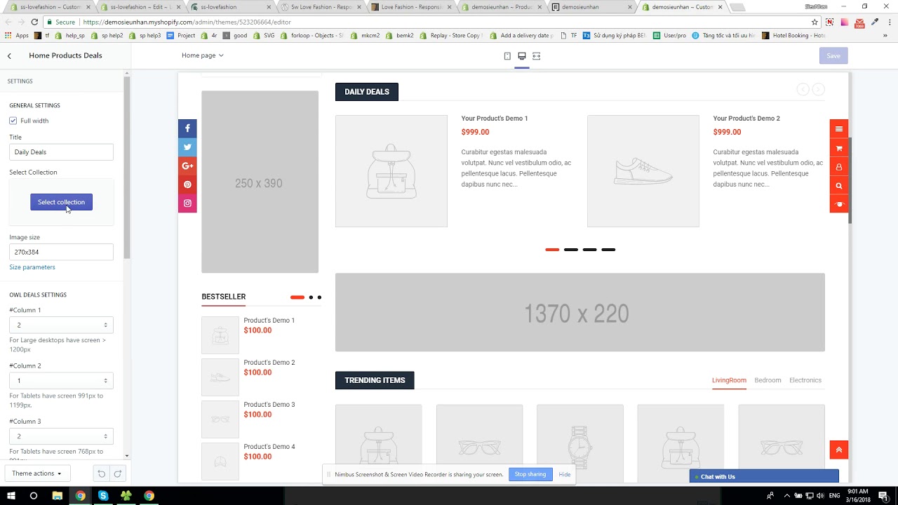 [SHOPIFY - MAGENTECH] SS eMarket : How to add countdown for daily deals ...