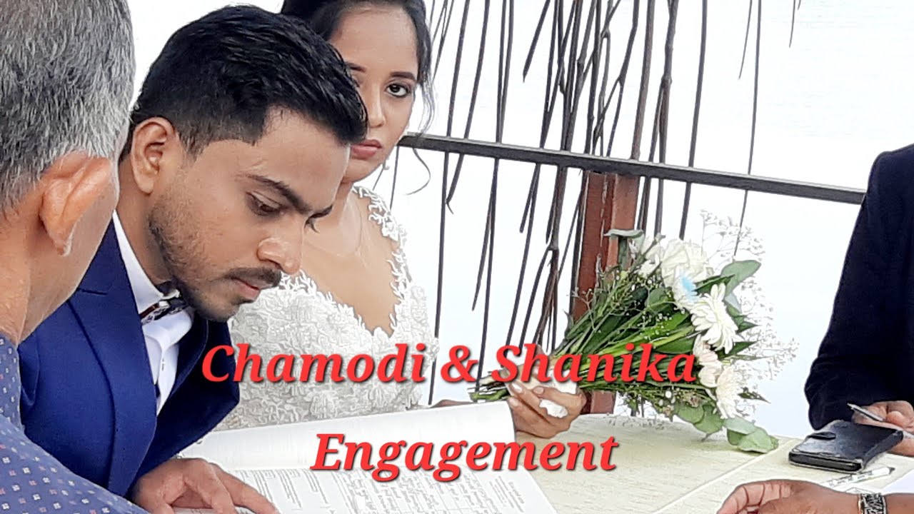 Sri Lankan Engagement Ceremony | Shanika & Chamodi |SK Videos - YouTube