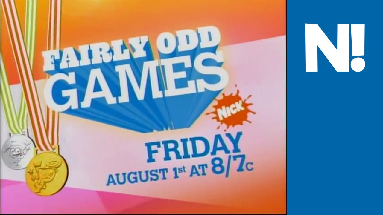 Nickelodeon The Fairly OddParents "Fairly Odd Games" Promo (July 20 ...