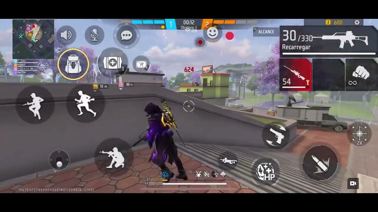 HIGHLIGHTS 4v4 CS FREE FIRE - BARO - YouTube