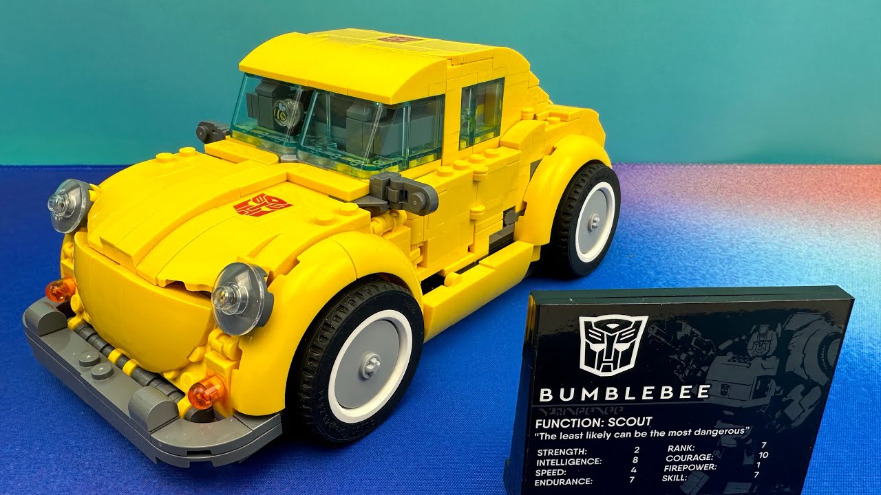 LEGO BUMBLEBEE BUILD AND TRANSFORM VIDEO BY MITCH SANTONA - YouTube