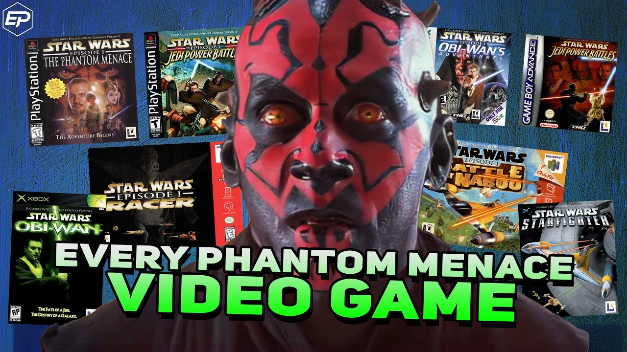The Lost Era of Phantom Menace Tie-In Games - YouTube