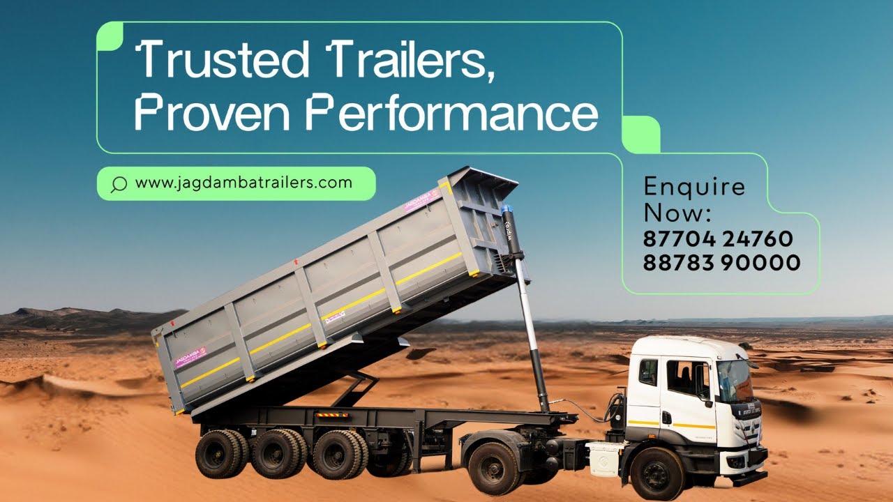 Jagdamba Trailers - India’s No.1 Trailer Brand #jt #jagdambatrailers # ...