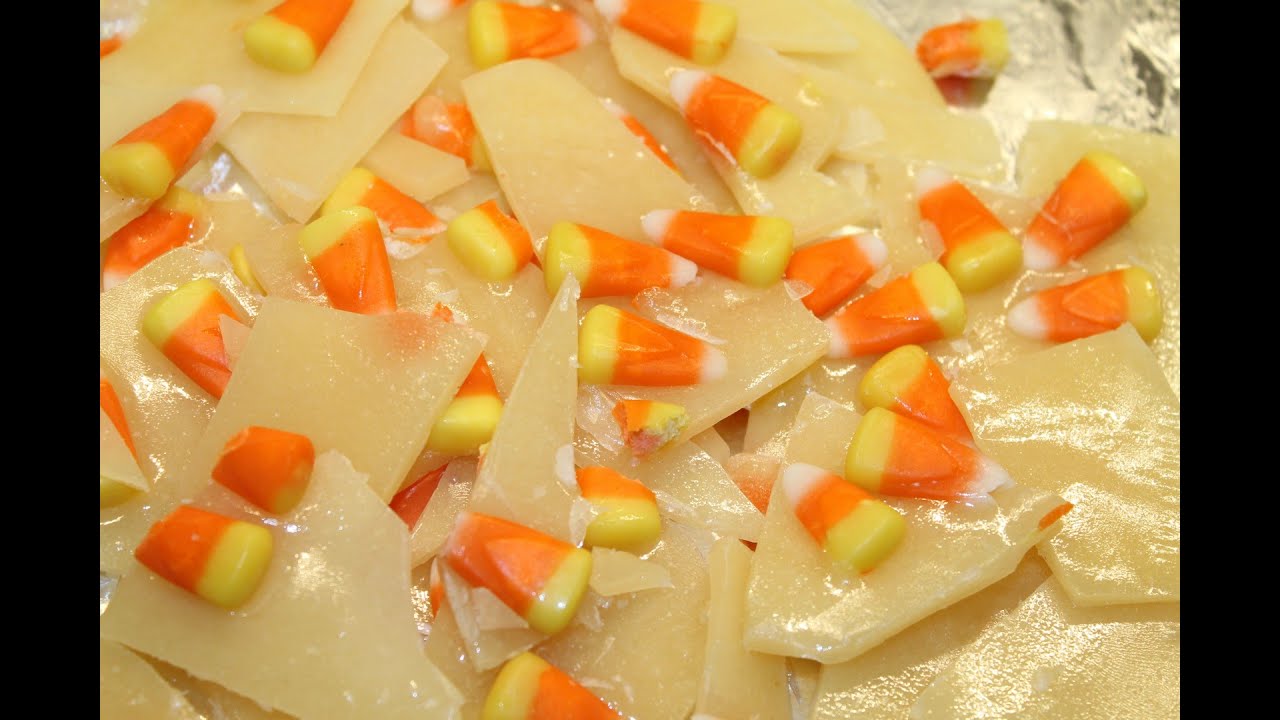 Making Candy Corn Brittle – Recipe - YouTube
