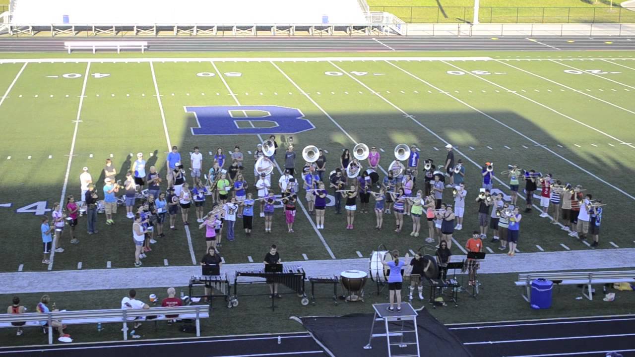 Brandon Blackhawks Marching Band 2013-08-23 - YouTube