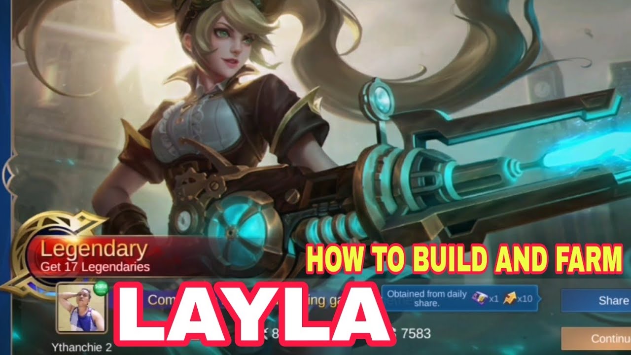 Layla best farm in mobile legends 01 - YouTube