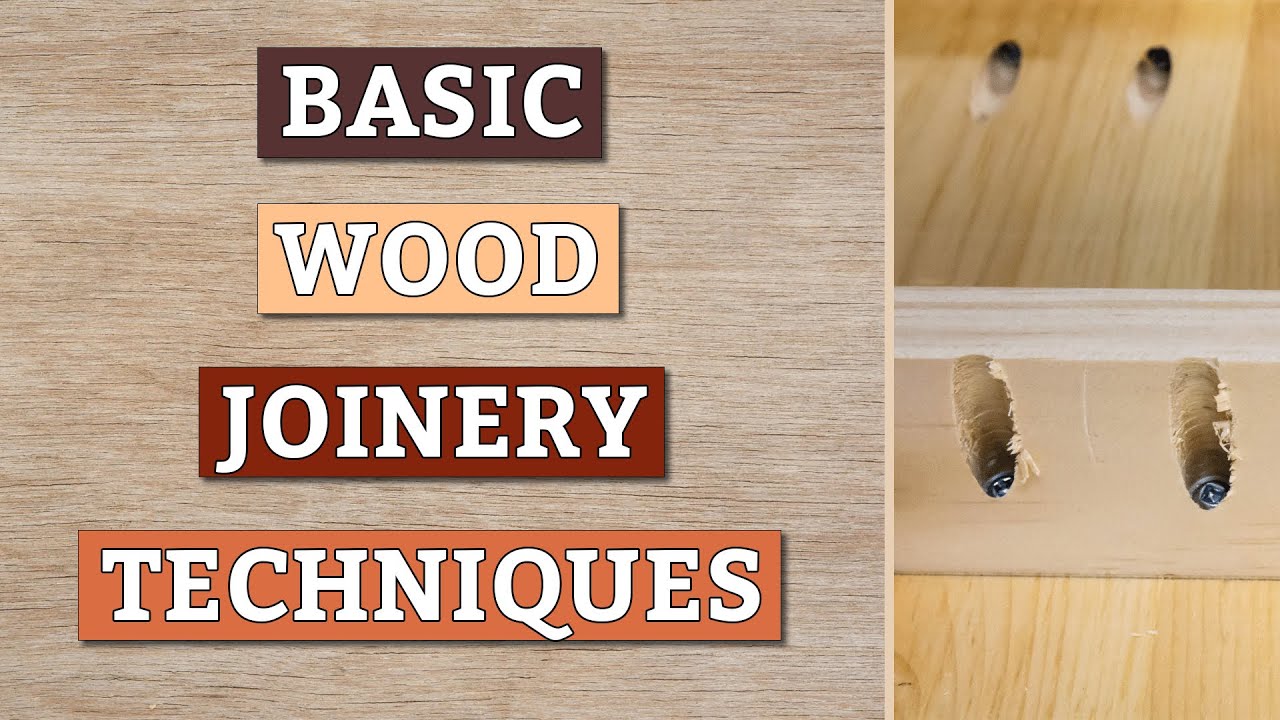 Basic Wood Joinery Techniques - YouTube