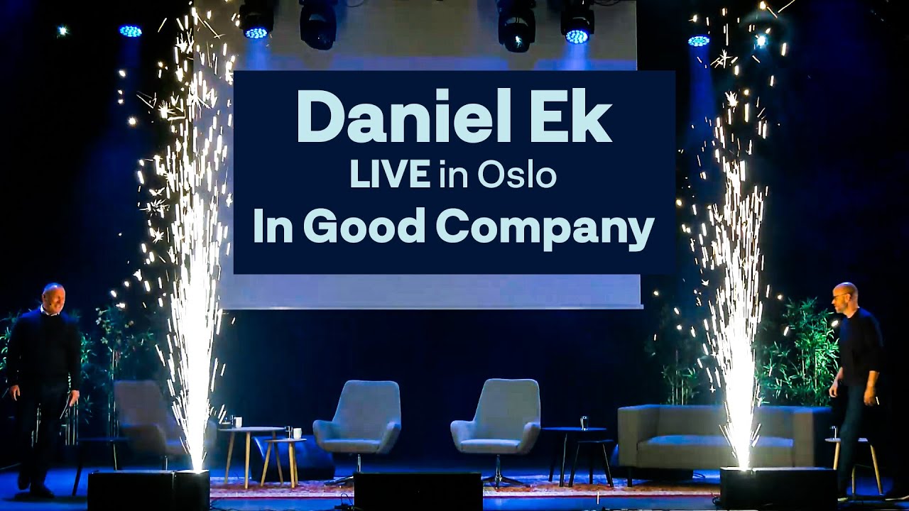 Daniel Ek – CEO and Founder of Spotify | In Good Company | Norges Bank ...