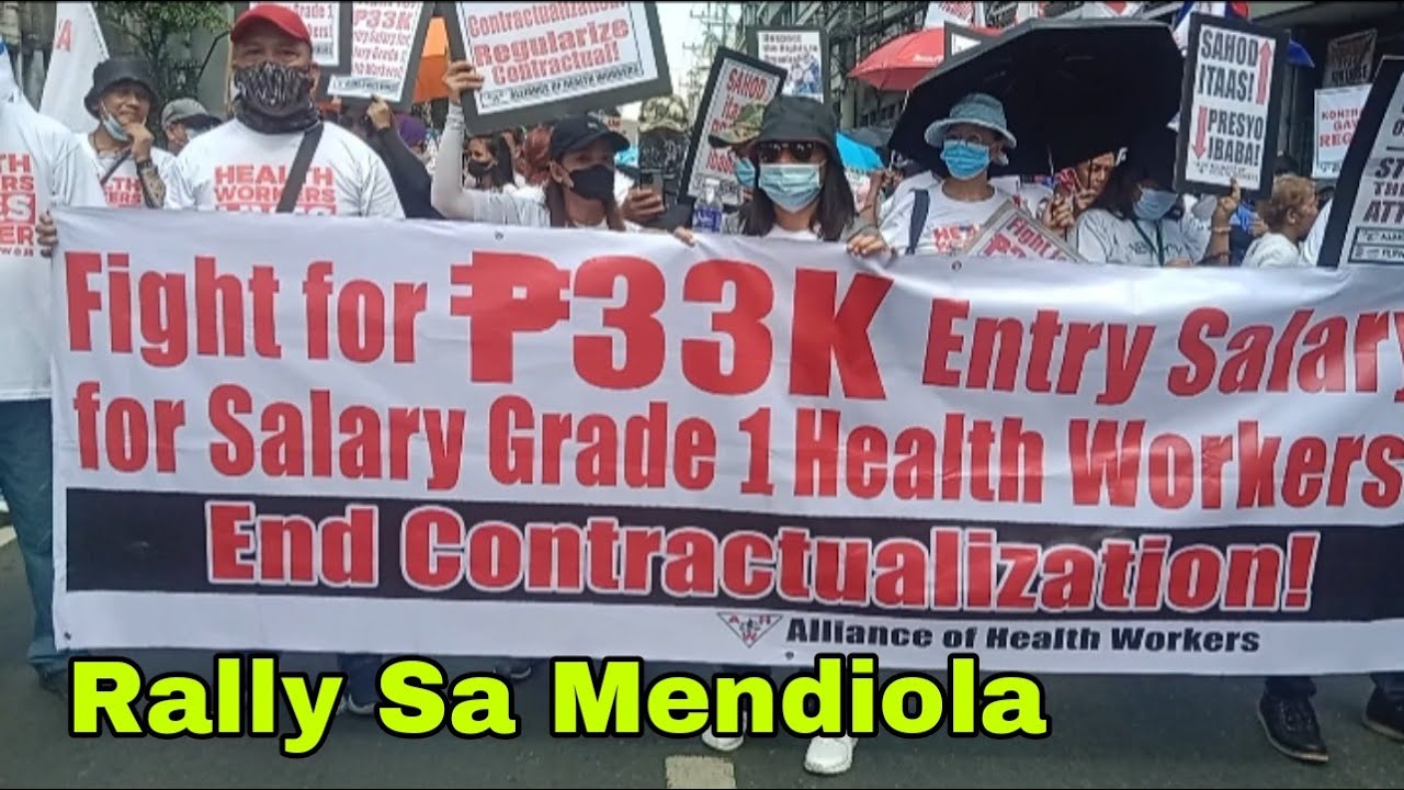 Labor Day | Rally in Mendiola Manila Part 2 - YouTube