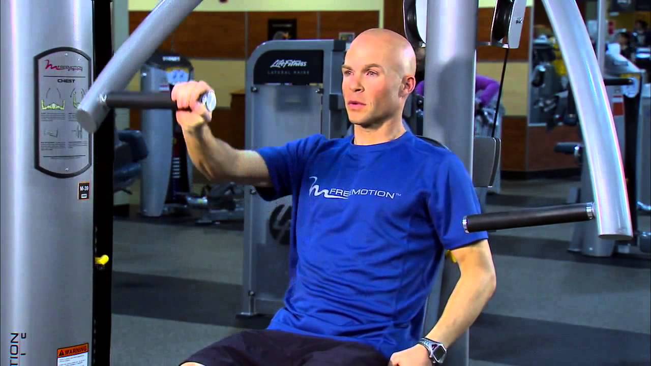 FreeMotion Epic Chest Demonstration l Commercial Gym Equipment - YouTube