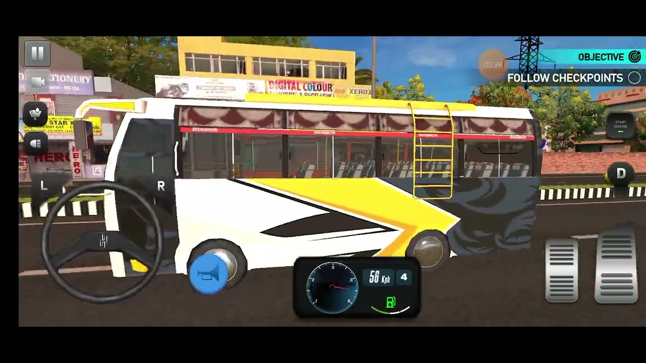 bus tire puncher - YouTube