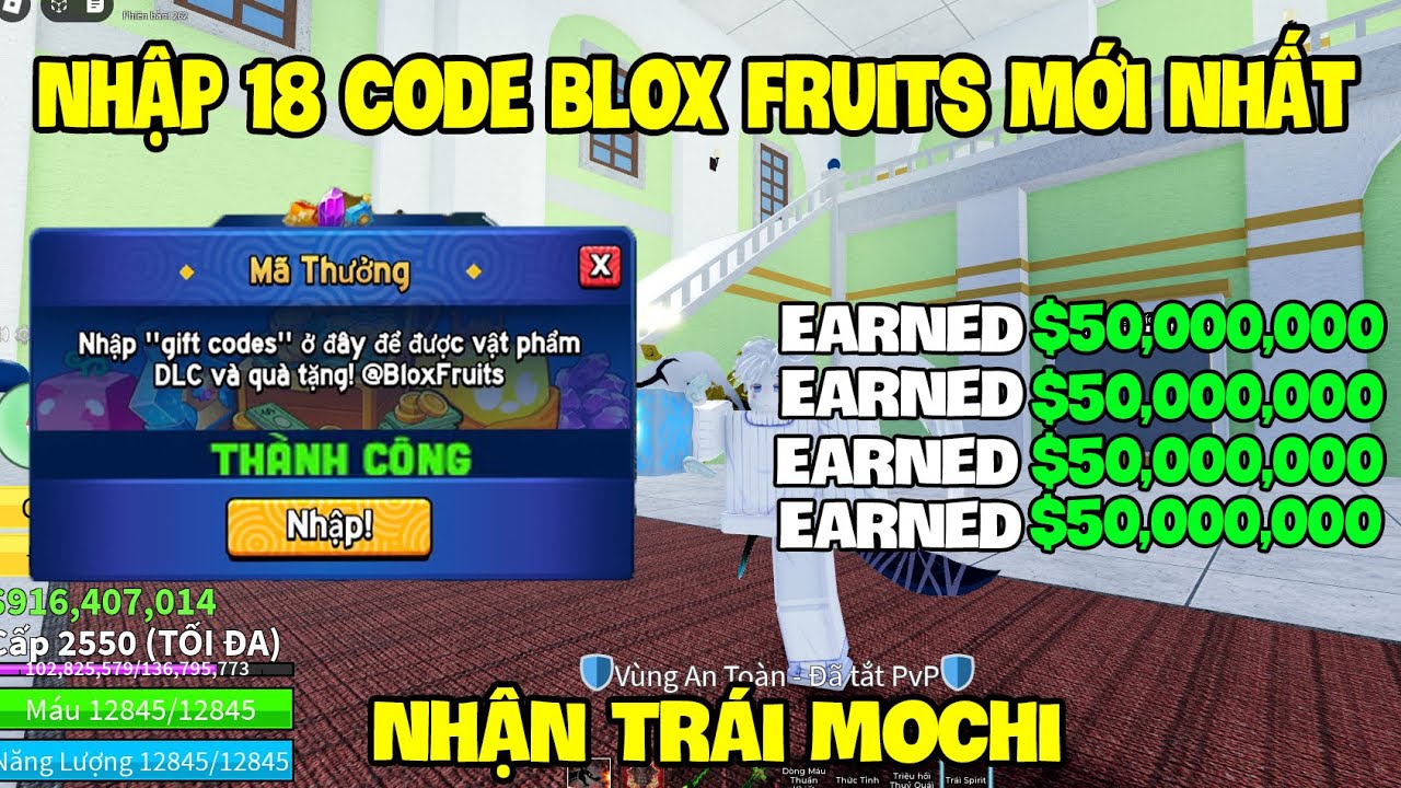 Tổng Hợp 12 CODE Blox Fruit x2 Exp Mới Nhất Nhận Trái Vĩnh Viễn Và Lấy ...