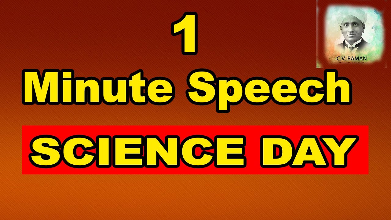 SCIENCE DAY SPEECH IN ENGLISH WITH SUBTITLE FOR STUDENTS KIDS ...