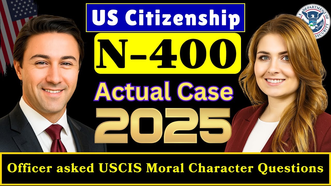 2025 new, Real Interview of U.S. Citizenship Test, N-400 Naturalization ...