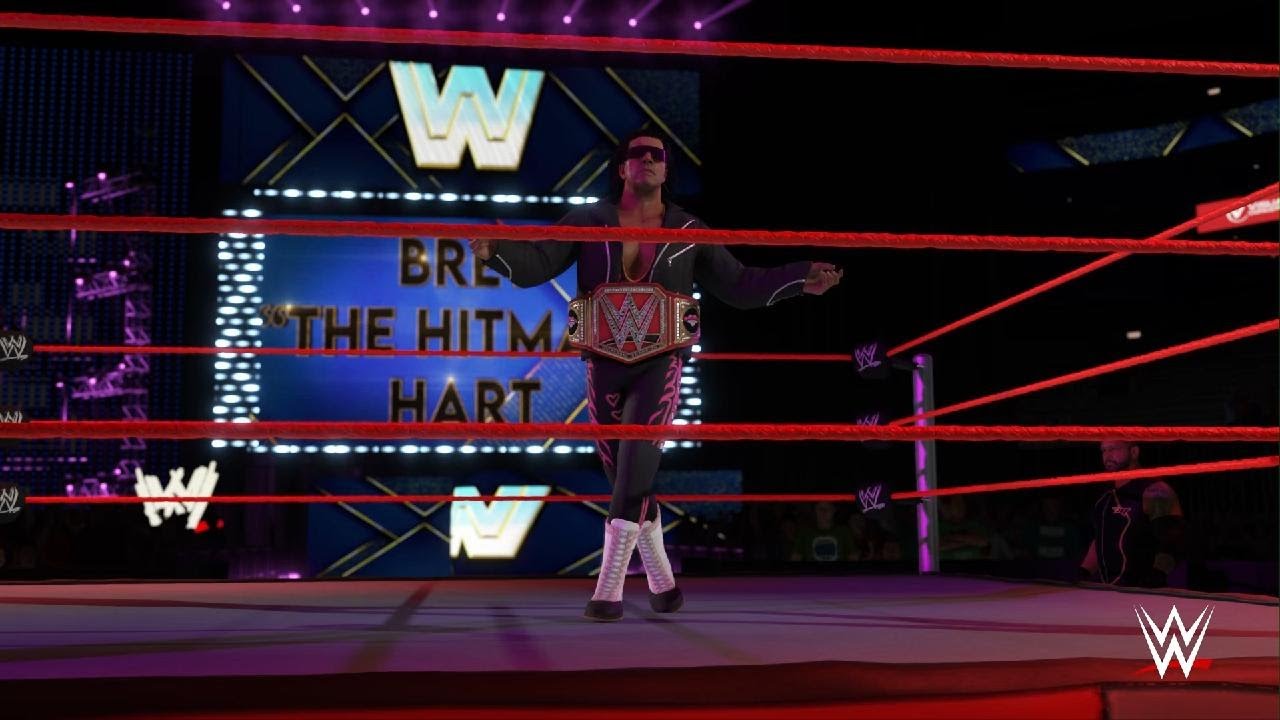 Monday Night Raw MVP VS Carmelo Hayes VS Bret Heart WWE Universal Raw Championship - YouTube