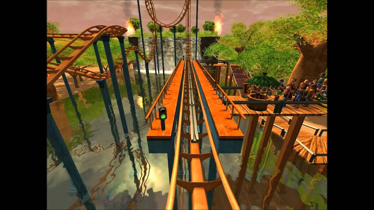 Mr. RCT3 - The Matrix (On Ride) - YouTube