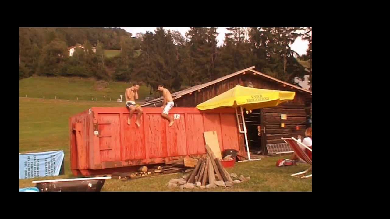 Santini Container Hippie Pool Party - YouTube