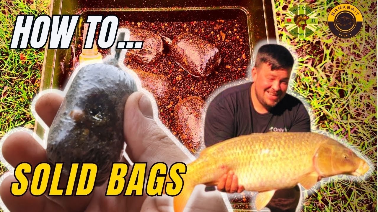 HOW TO tie solid bags using Bank Baits Pellet mix - YouTube