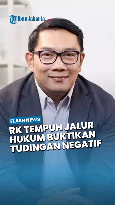 Tepis Isu Perselingkuhan, Ridwan Kamil Bakal Tempuh Jalur Hukum untuk Buktikan Tudingan Negatif ...