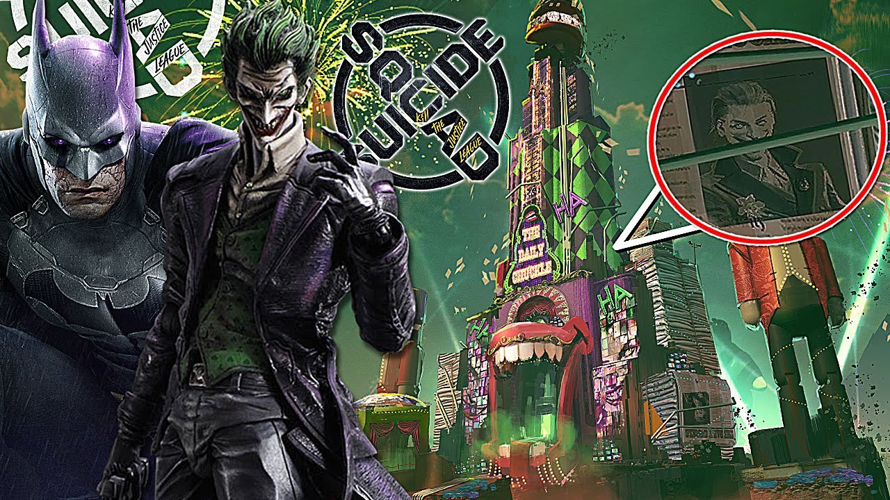 First Look at Joker DLC TEASED in Suicide Squad Game! - YouTube