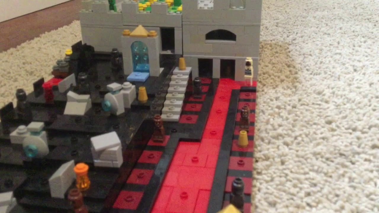LEGO heroica custom castle - YouTube