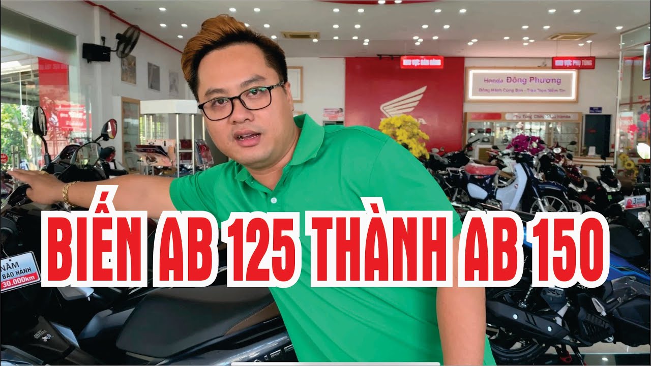 MR TIN+ AB 125cc 2020 THÀNH AB 150cc 2020 GIÁ XE AB 2020, ĐỔI DÀN ÁO AB ...