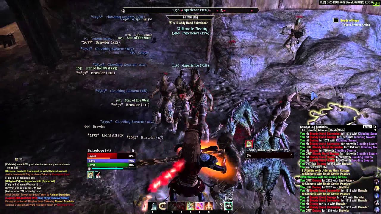 Nightblade Stamina Build (Dark Reaper) and Cyrodil grind!!! - YouTube