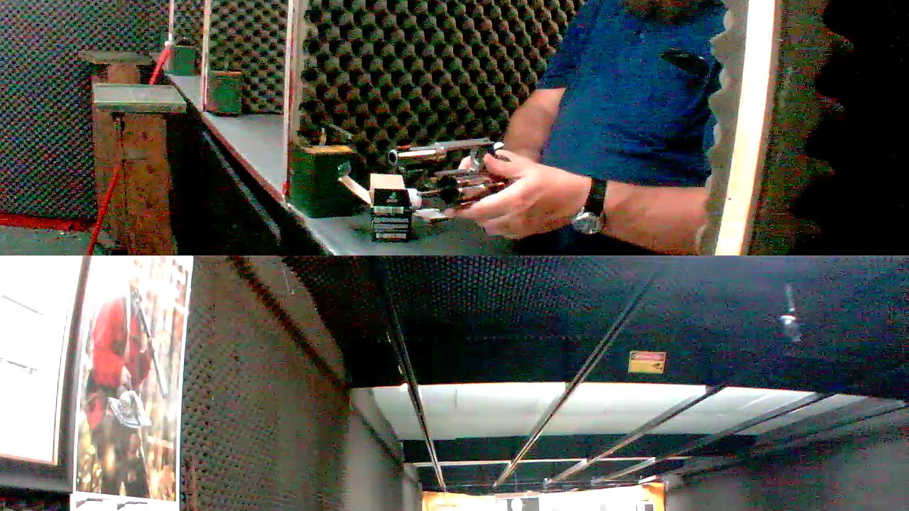 Teste com revolver Taurus RT 410 em calibre .36 (.410). - YouTube