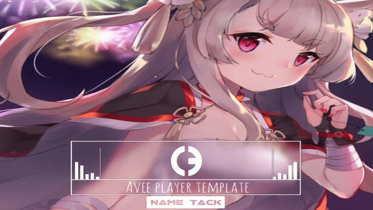 Avee Music Player New Nightcore Template • Free Download & Use • By ...