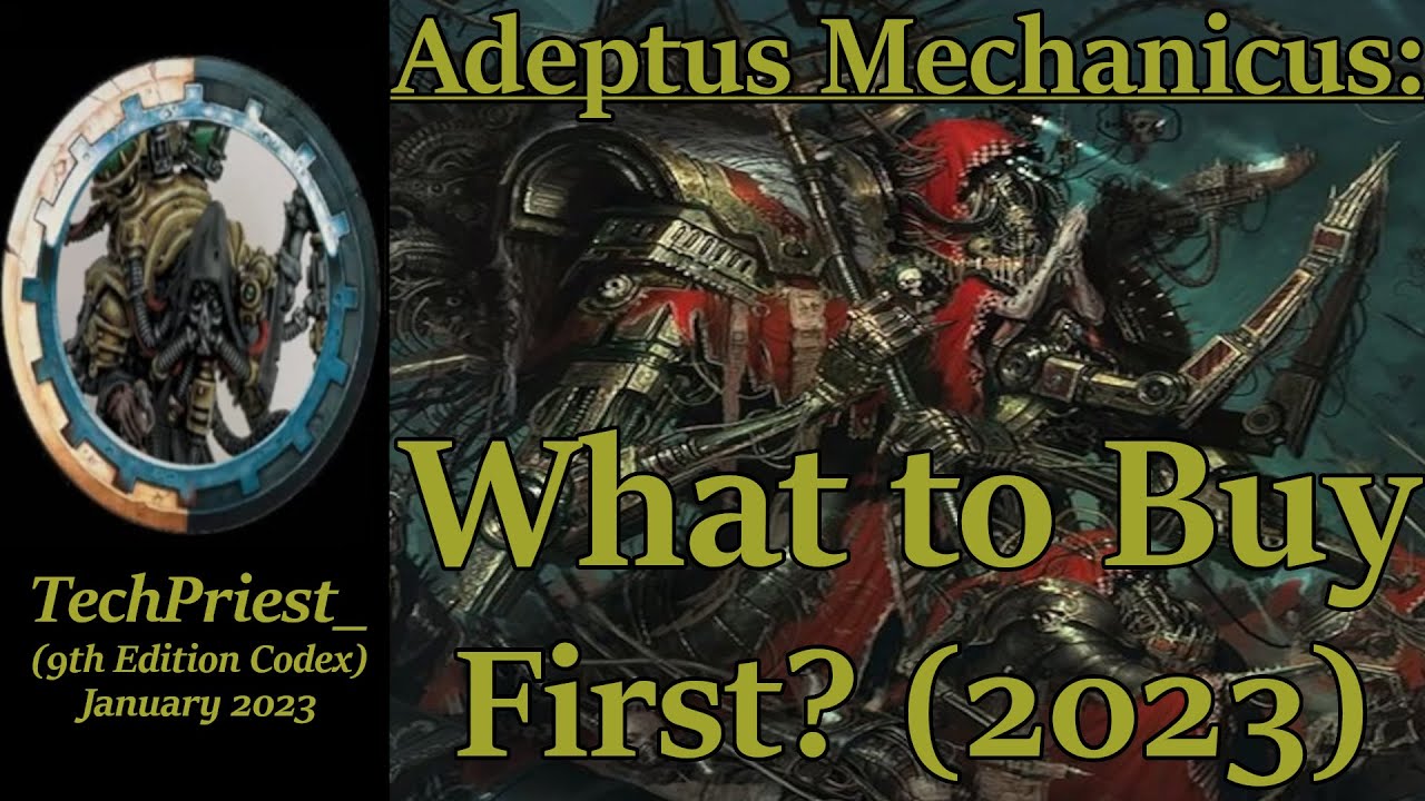Starting Admech 2023 Edition: What to Buy First? - YouTube