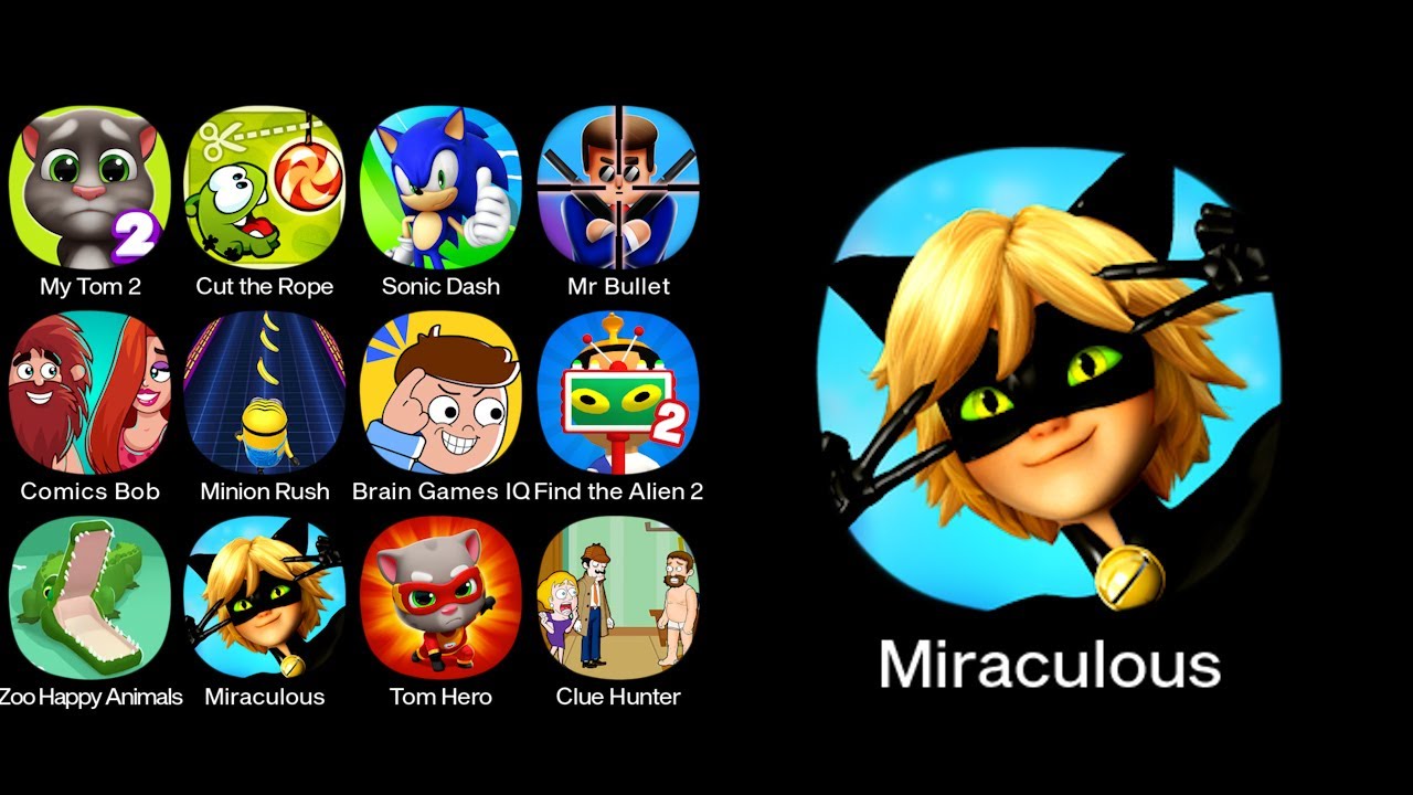 Find the Alien 2,Zoo - Happy Animals,Kaiju Run,My Tom 2,Minion Rush ...