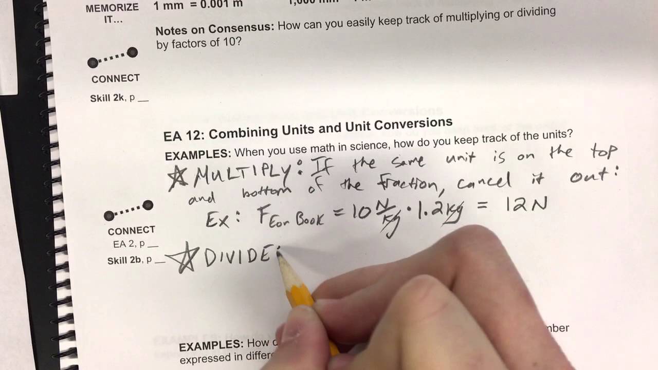 EA 12: Using Units - YouTube