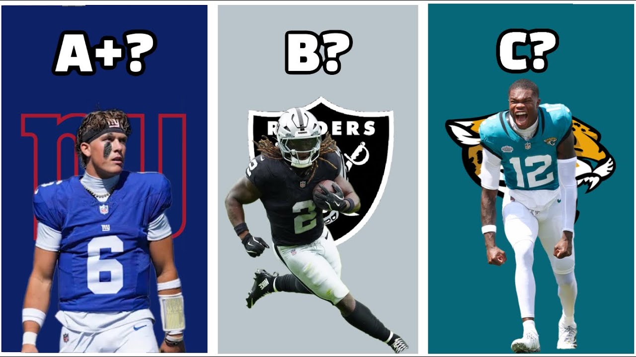 Grading Every 2025 NFL Draft First Round Pick - YouTube