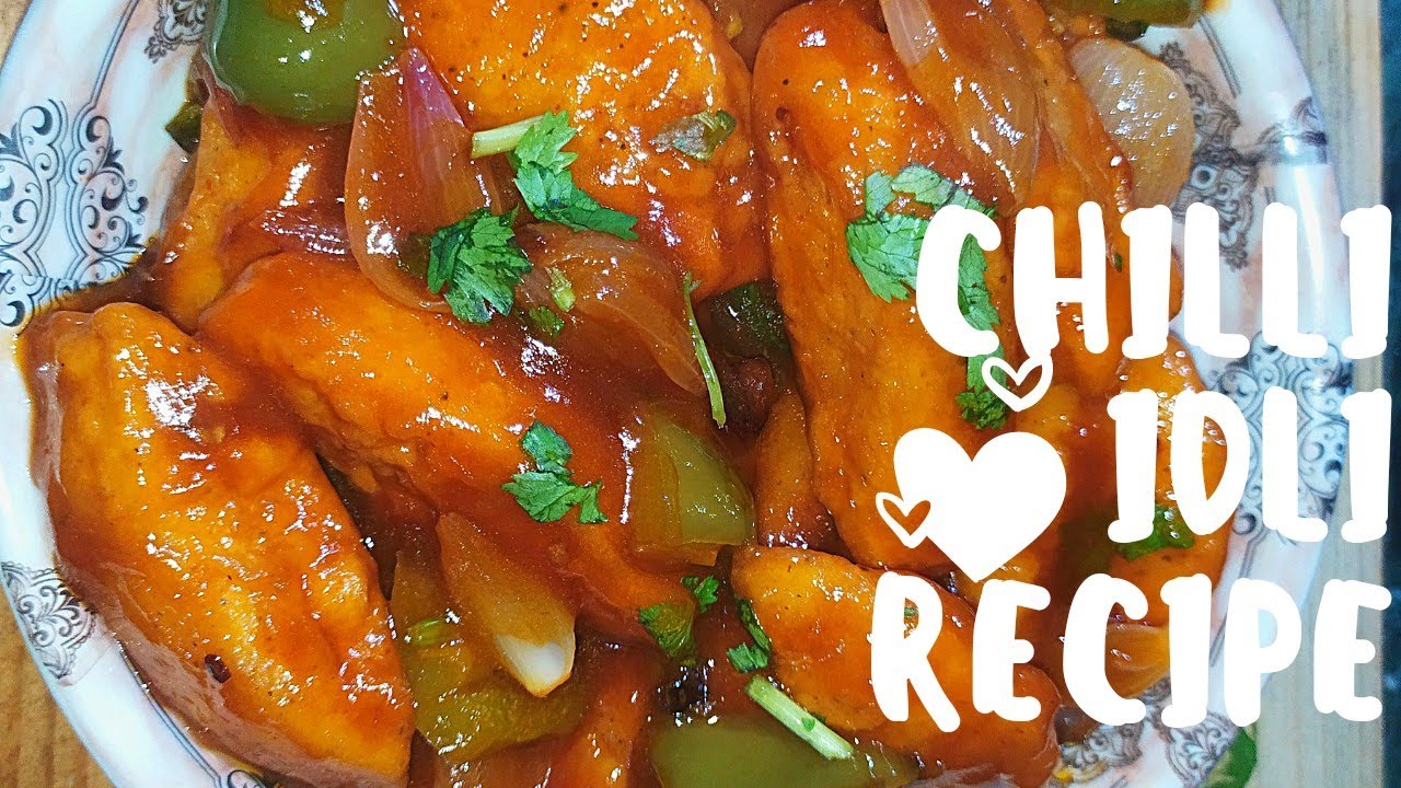 chilli idli recipe||बची हुई इडली से बनाए चटपटा चाइनीज नास्ता||chilli ...