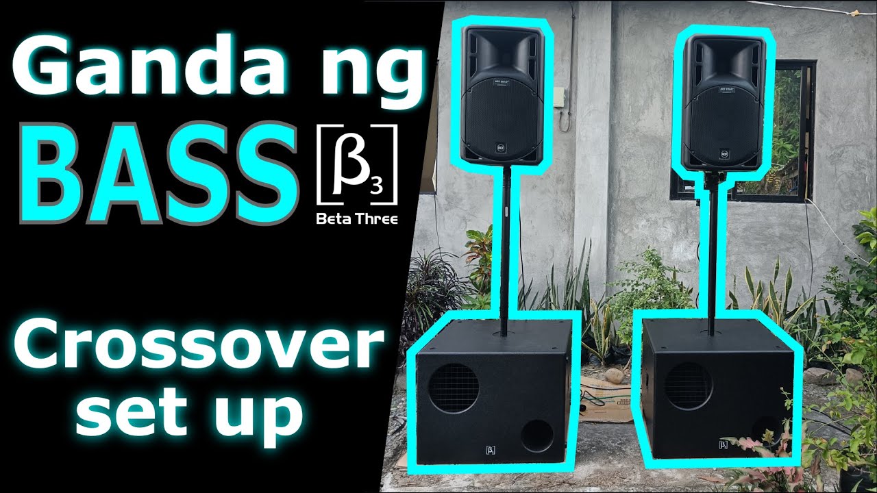 Beta Three B118a Active Subwoofer Soundcheck - YouTube