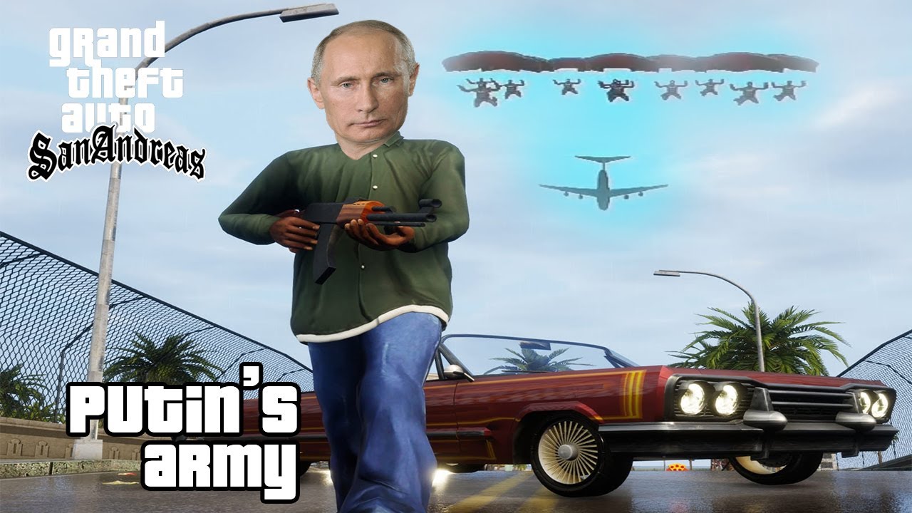 Gta San Andreas Putin Army Parade Song Ura Youtube