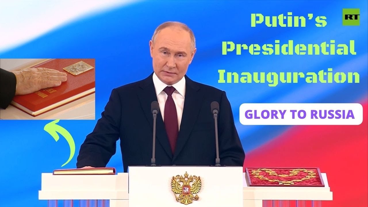 Vladimir Putin's Full Inauguration Ceremony | Russian Government ...