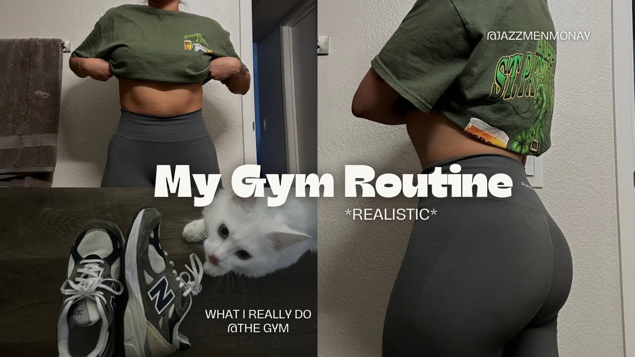 ♡realistic Weekly Gym Vlog What I Really Do At The Gym Youtube