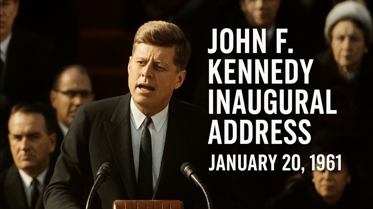 John F. Kennedy Inaugural Address – January 20, 1961 - YouTube